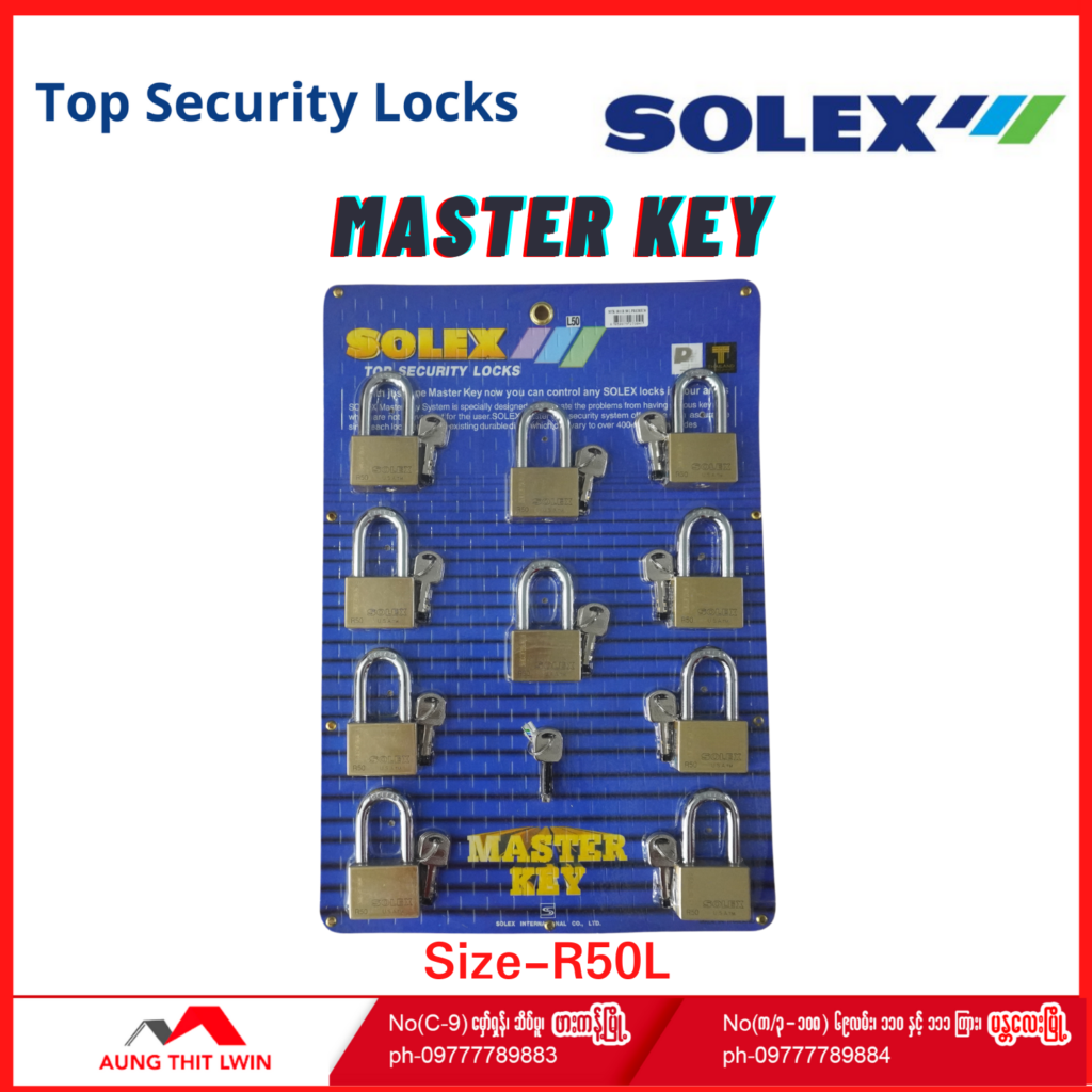 Solex Master Key (10:1) R50L - Aung Thit Lwin